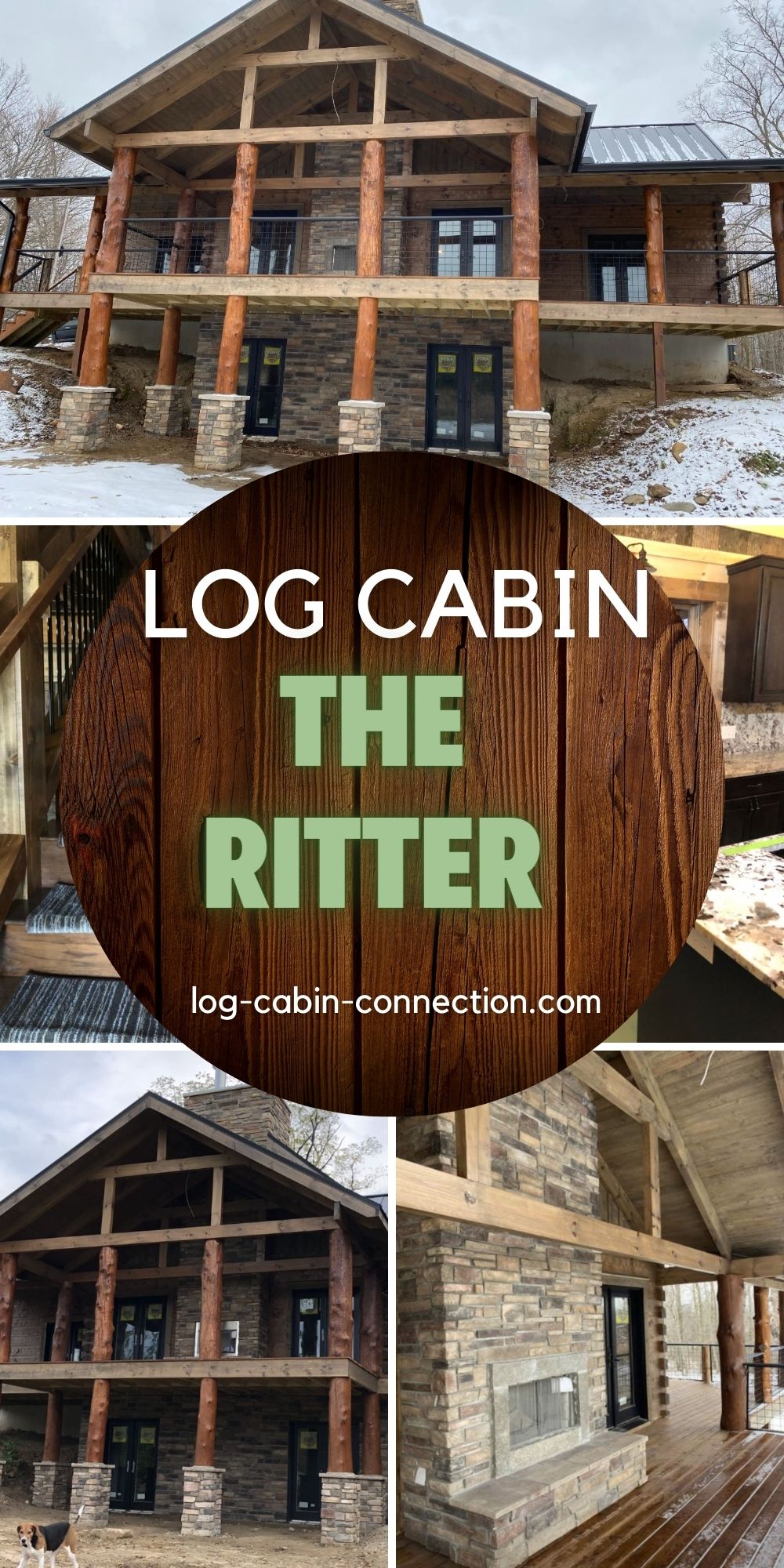 The Ritter Cabin is a 3-Story Family Home Just Waiting For You