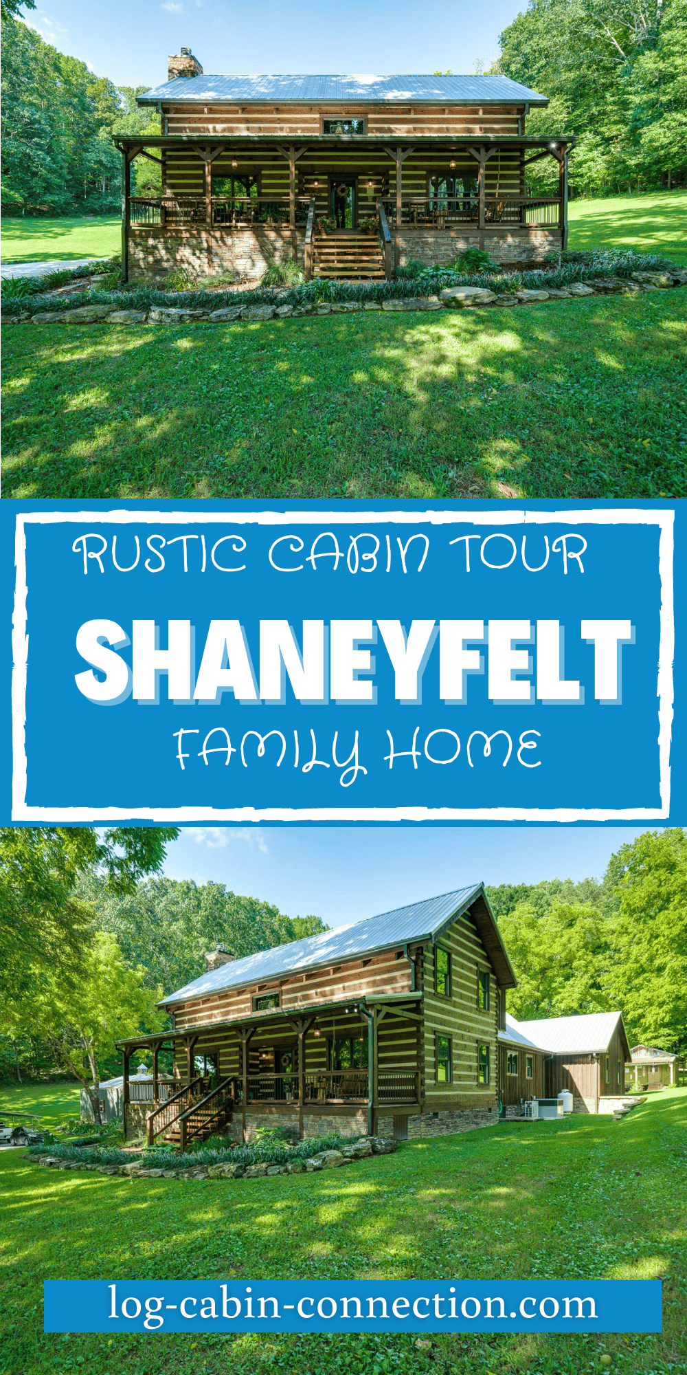 Shaneyfelt Dovetailed Log Cabin Has A Family Kitchen You'll Love