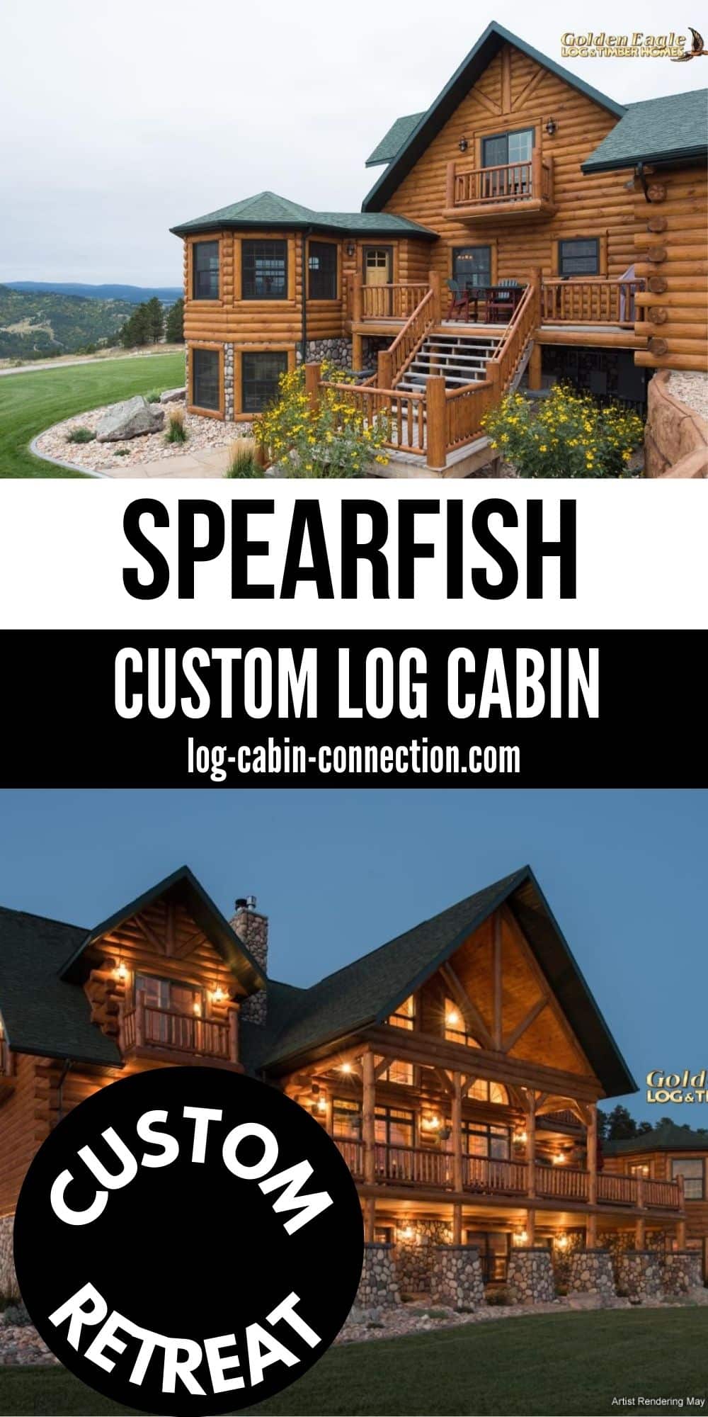 The Spearfish Cabin is a Luxury Home With Up to 5 Bedrooms